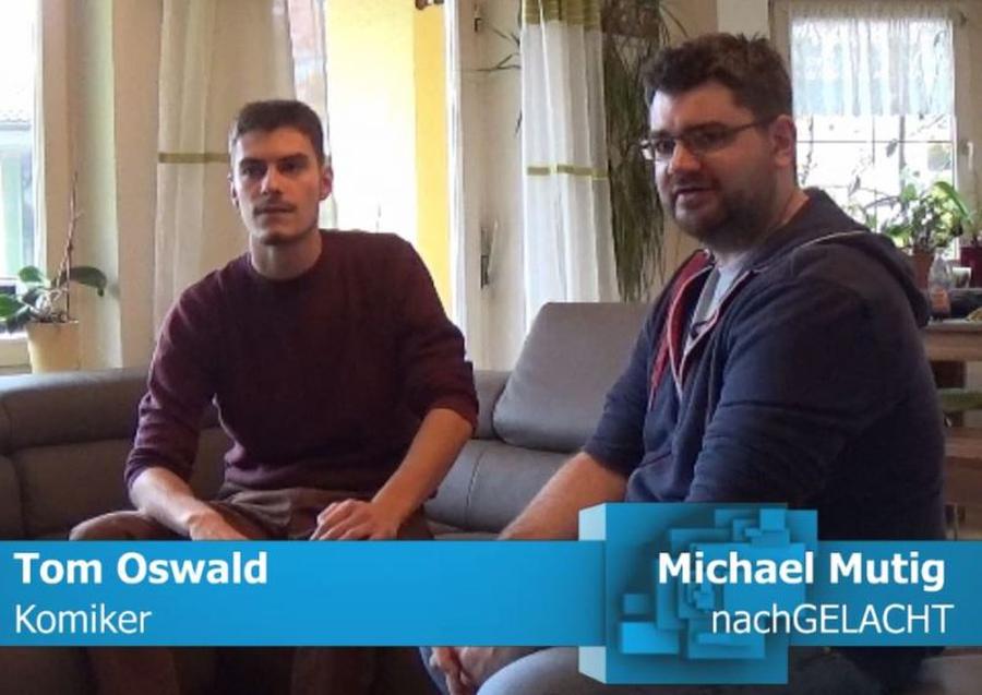 nachGELACHT - Das Interview mit Tom Oswald - von Michael Mutig | fisch+fleisch