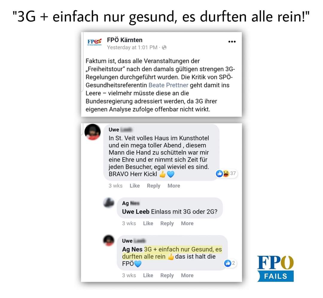 Neues von Kickls "Freiheitstour" - von Incubitus | fisch+fleisch